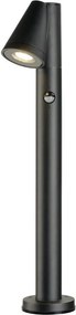 LA 1008014 T-TUBE 70 POLE venkovní volně stojící svítidlo, GU10, jednoduché, senzorové, IP44, max. 10 W, černé - BIG WHITE (SLV)