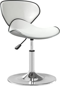 vidaXL Jídelní židle umělá kůže [3088595] Barva: Bílá