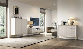 PCo Komoda NEMO K104, 104 cm Kašmír Dekor nohou: Černé