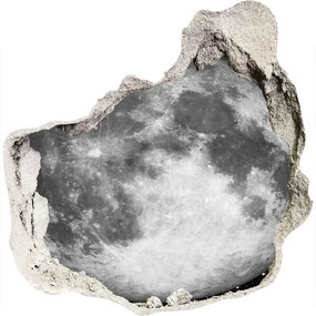 Wallmuralia Foto fotografie díra na zeď Měsíc 75x75 cm