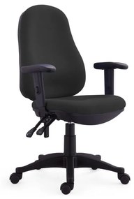 Dalenor Kancelářská židle Norton, textil, černá
