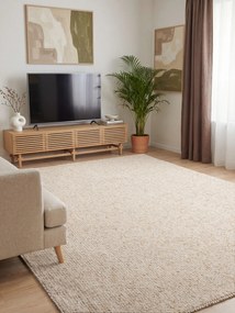 ELLE Decoration, Kusový koberec Wolly Ultra 106228 Cream z kolekce Elle, 80x150, bílá, ložnice