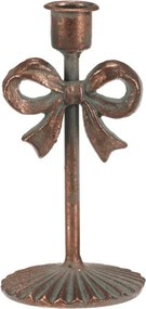 Kovový svícen 16 cm měděný FUP566-S