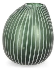 Váza matta ⌀ 27 cm zelená MUZZA