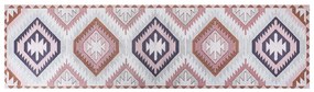 Bavlněný koberec 80 x 300 cm vícebarevný BESLER Beliani