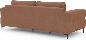 Pohovka v terakotové barvě 217 cm Helio – Ropez