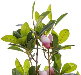 Umělá rostlina v květináči 70 cm MAGNOLIA  Beliani