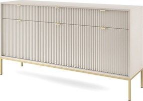 PCo Komoda NEMO KSZ154, 154 cm Kašmír Dekor nohou: Černé