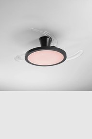 FAN LED-CONDOR-NER Stropní svítidlo Condor černý LED ventilátor 40 W, 4050 lm, CCT stmívatelné s RGB, digitální ovládání s RF dálkovým ovladačem, 2 - FANEUROPE