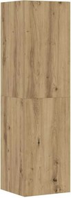 Sada 8 kusů nástěnné TV skříňka dub artisan kompozitní dřevo 3329012