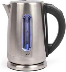 Rychlovarná konvice Livoo DOD189 / 2200 W / 1,7 l / regulace teploty / nerez