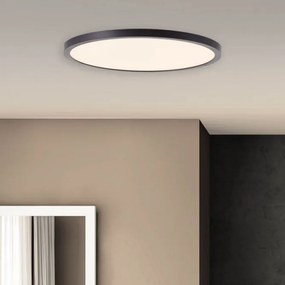 Brilliant HK19148S76 Stmívatelné LED svítidlo TUCO černé, průměr 30cm, 20W, 2700Lm