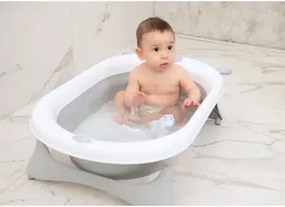 KikkaBoo Vanička skládací Foldy Grey / od narození do 36 měsíců