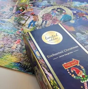 GIBSONS Puzzle Limitovaná vánoční edice Kouzelné Vánoce / 1000 dílků /