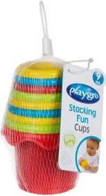 Playgro - Skládací kalíšky / od 9 měsíců