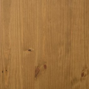Zásuvková Komoda Flam 80 X 40 X 80 Cm Masivní Borové Dřevo Světle Hnědá