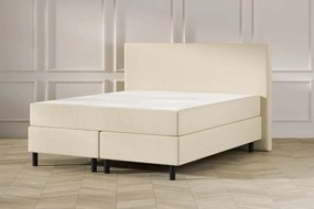 Kontinentální postel Emma Classic boxspring ONE 200x180 krémová