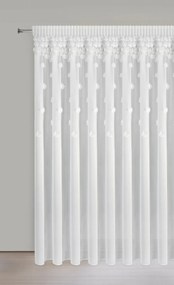 ZÁCLONA NA PÁSCE DIANA3 350X270 CM BÍLÁ