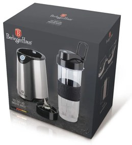 BERLINGERHAUS Mixér smoothie maker s lahví Black Silver Collection BH-9447