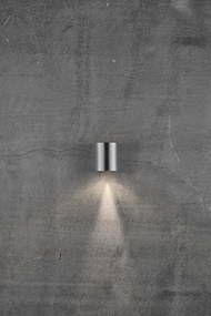 NOR 49701034 Venkovní nástěnné svítidlo Canto 2 2x6W LED nerez ocel čirá - NORDLUX