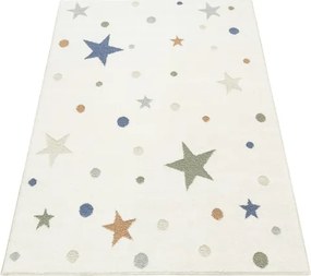 Koberec Esme Kids C5642A bílý / krémový