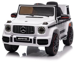 Elektrické autíčko BABYMIX Mercedes-Benz G63 AMG white Barva: Bílá