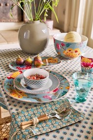 Pip Studio Blooming Tales hrnek 350 ml, modrý (Velký květinový hrnek)