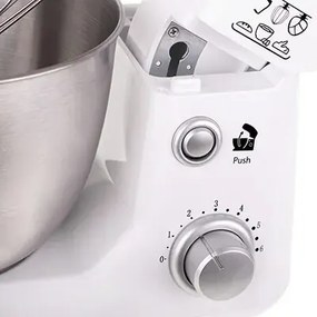 Adler AD 4216 / Kuchyňský robot / 500 W / 4 L / 6 rychlostí / Odšťavňo