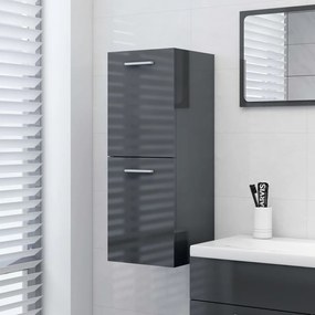 vidaXL Koupelnová skříňka 30 x 30 x 80 cm dřevotříska [804996] Barva: Bílá