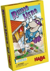 Haba Společenská hra pro děti Rhino Hero