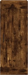 Skříň highboard kouřový dub 34,5 x 34 x 180 cm kompozitní dřevo 3200342