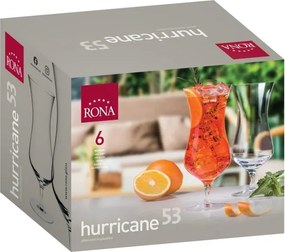 RONA UNIVERSAL HURRICANE KOKTEILOVÝ SKLENICE 530ML SADA 6KS