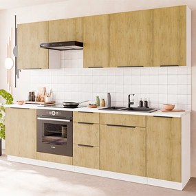 CREMONA bc | dolní skříňka 80 ZL 2F dřezová | 80 cm | bílá/cremona