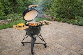 Keramický Kamado BBQ gril BestBerg BBGK-46B / Ø 38,3 cm / černá