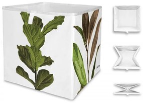 Úložná krabice leaf, 32x32cm