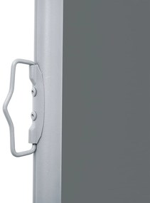 Zatahovací boční markýza / zástěna antracitová 100 x 600 cm - Default Title