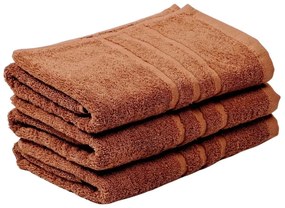 Profod Ručník a osuška Sofie 400g/m2  Ručník Sofie hnědá 50x100 cm