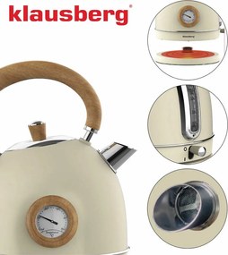 Rychlovarná konvice 1,8L s teploměrem
