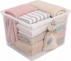 Keeeper Úložný box s víkem (má 2 funkce) BEA Clearbox 30L, 39 x 33,5 x 32 cm