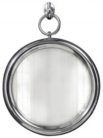 Portrait nástěnné zrcadlo stříbrné 30 cm