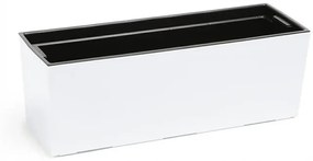 Balkonový truhlík BOUQUET 56 cm bílý