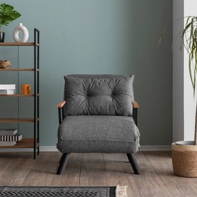 Atelier del Sofa 1-místná pohovka Sando Single - Light Grey, Světlá Šedá