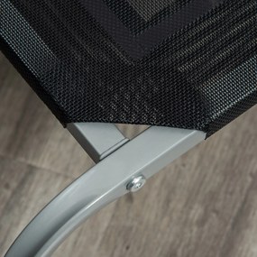 PawHut Elevovaná Postel pro Psy a Kočky, Vzdušná Postel 130x90x20 cm pro Spánek a Odpočinek s Ocelovým Rámem pro Vnitřní a Venkovní Použití