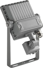 FAN LED-AXEL-10-SIL Venkovní reflektor AXEL LED, 10 W, CCT, stříbrná, IP65 - FANEUROPE