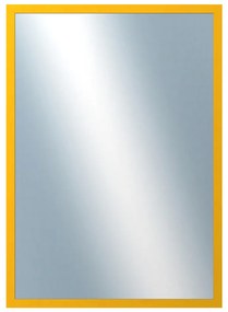 DANTIK - Zarámované zrcadlo - rozměr s rámem cca 50x70 cm z lišty PERLA žlutá lesklá vysoká (2880)