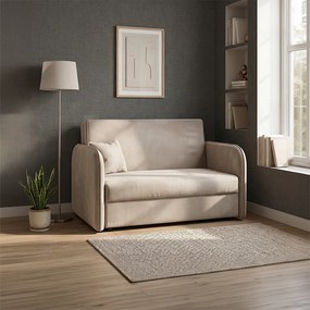 Pohovka VIVA II LOFT | 125 cm | rozkládací + úložný prostor | VÝBĚR TKANIN