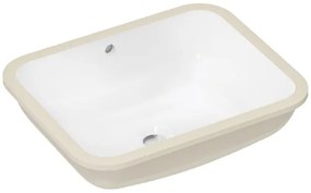 Hansgrohe Xuniva Q - Umyvadlo zápustné, 45x35 cm, s přepadem, SmartClean, bílá 61052450