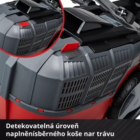 EINHELL Rotační sekačka AKU 43 cm GE-CM 43 LI M Kit (2x4 Ah)