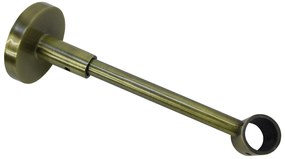 Jednoduchý nosník uzavřený Memphis 16mm, 13,5cm, zlatá antika