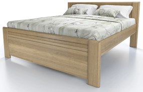 Vlastní výroba Dubová postel Sofie